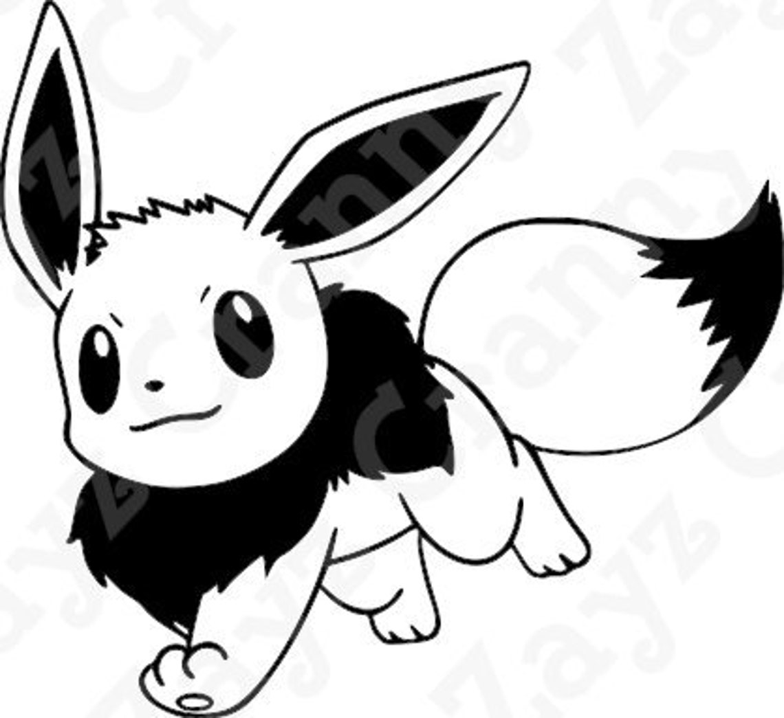 Eevee SVG File | Etsy