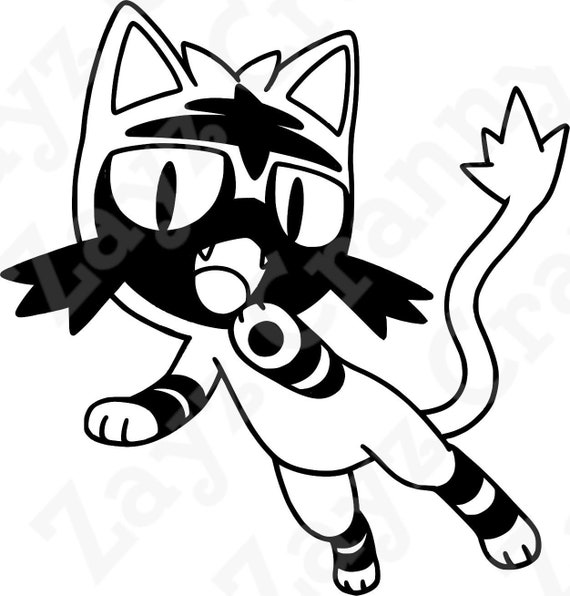 Litten SVG File FLAT - Etsy