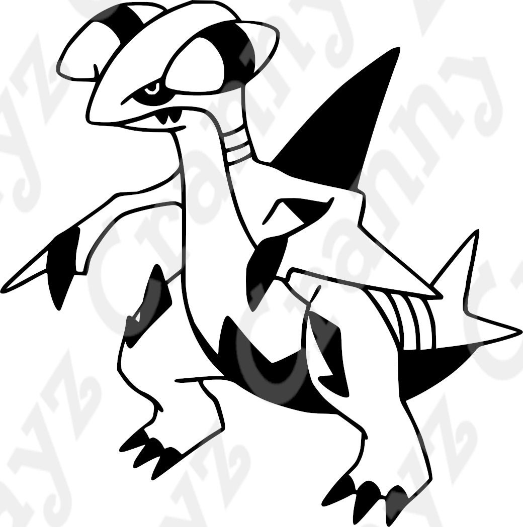 Gabite Coloring Page