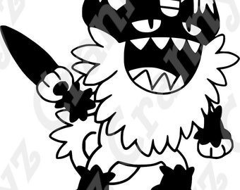 Litten SVG File FLAT - Etsy