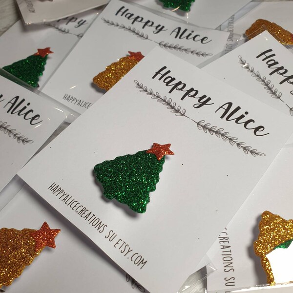 Christmas Tree Pin - Etsy