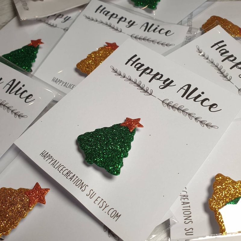 Christmas Tree Pin - Etsy