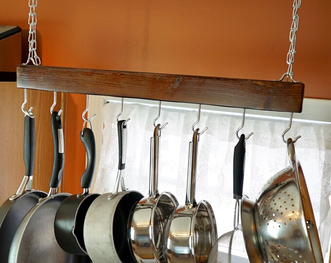 Ceiling Hanging Pot Rack/ Hanging Pot Rack/ Plant Hanger - Etsy