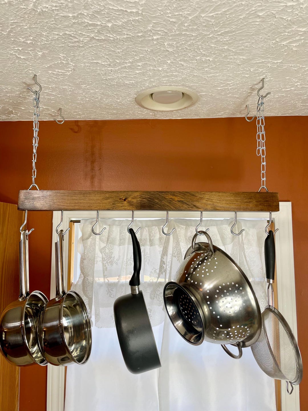 Ceiling Hanging Pot Rack/ Hanging Pot Rack/ Plant Hanger - Etsy
