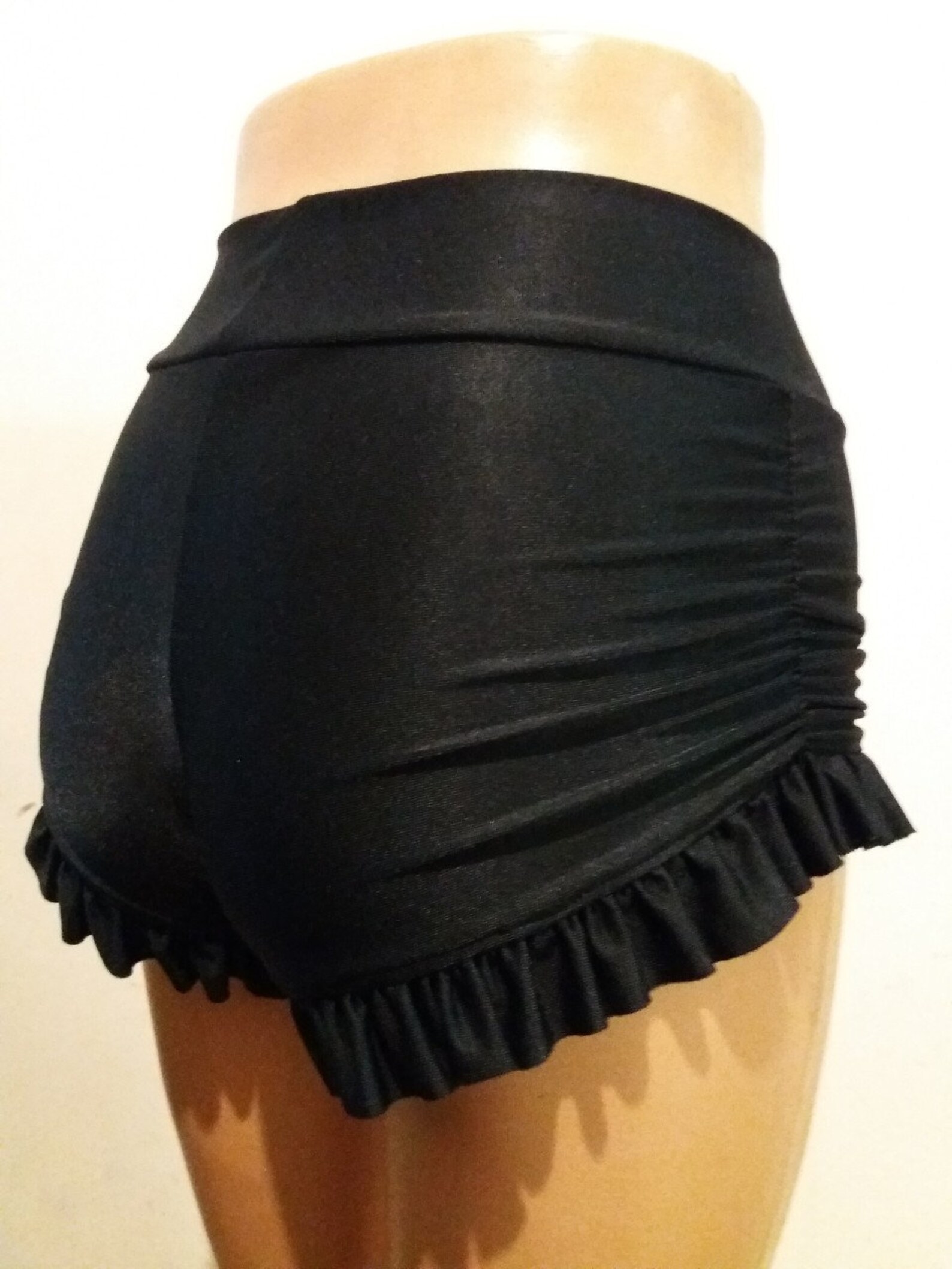 Black Ruffle Shorts/ Ruffle Shorts/ Womens Shorts/ Summer - Etsy