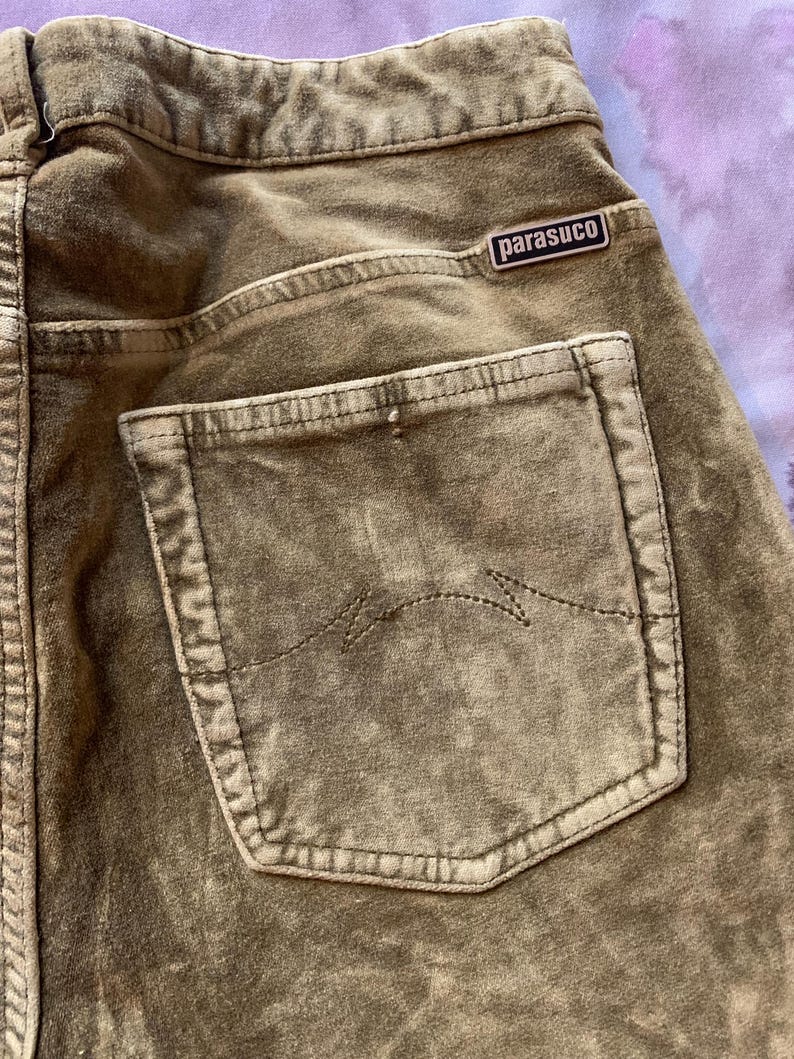 Parasuco Extreme Fit (27) Jeans Denim Cotton Crushed Velvet Velvetine ...