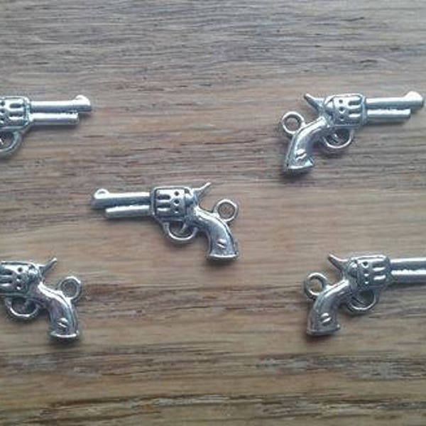 Revolver Charm - Etsy