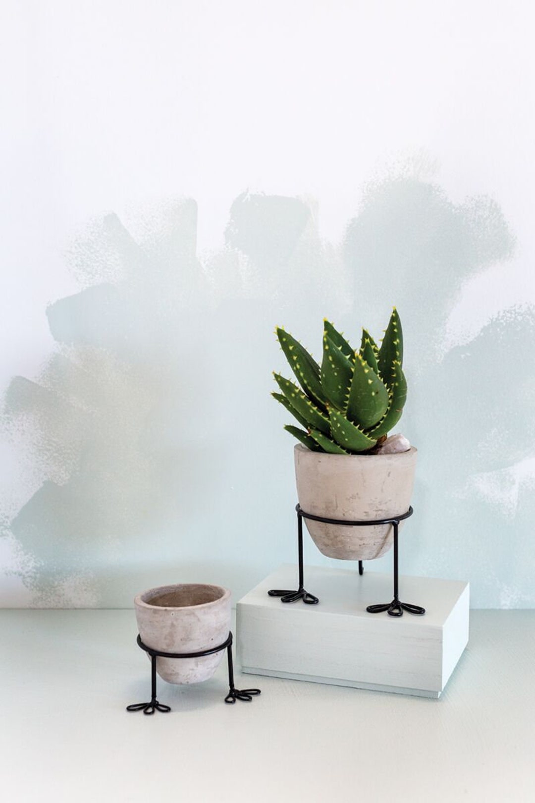 Ducky Pot - Duck Footed Cement Planter - Etsy