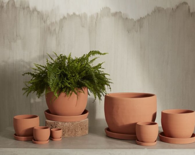 Mesa Planter - Terracotta Pot - Desert Decor - Multiple Sizes - Etsy