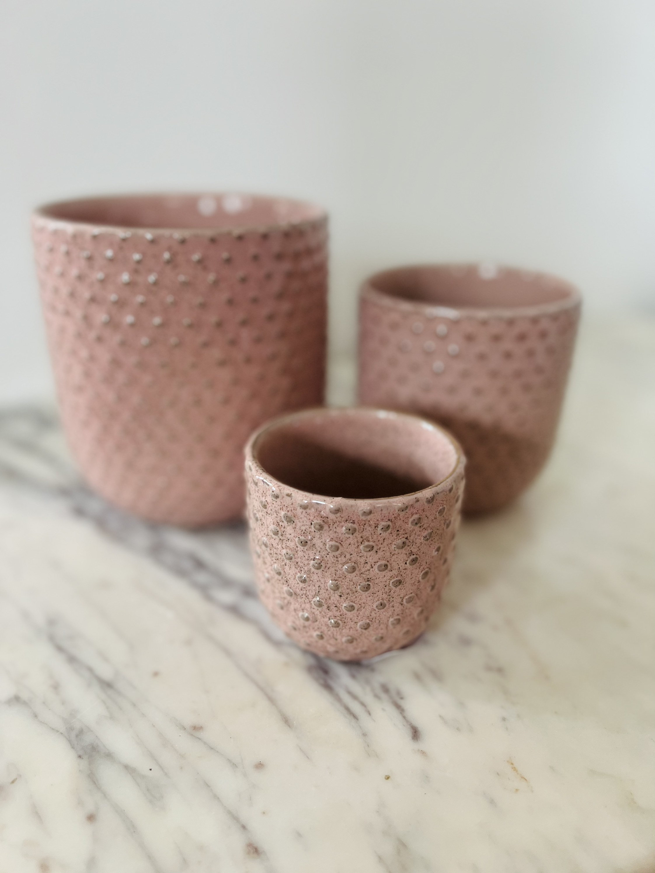Parisian Pot Blush Planter Pots That Fit 3 or 4 or 5 - Etsy