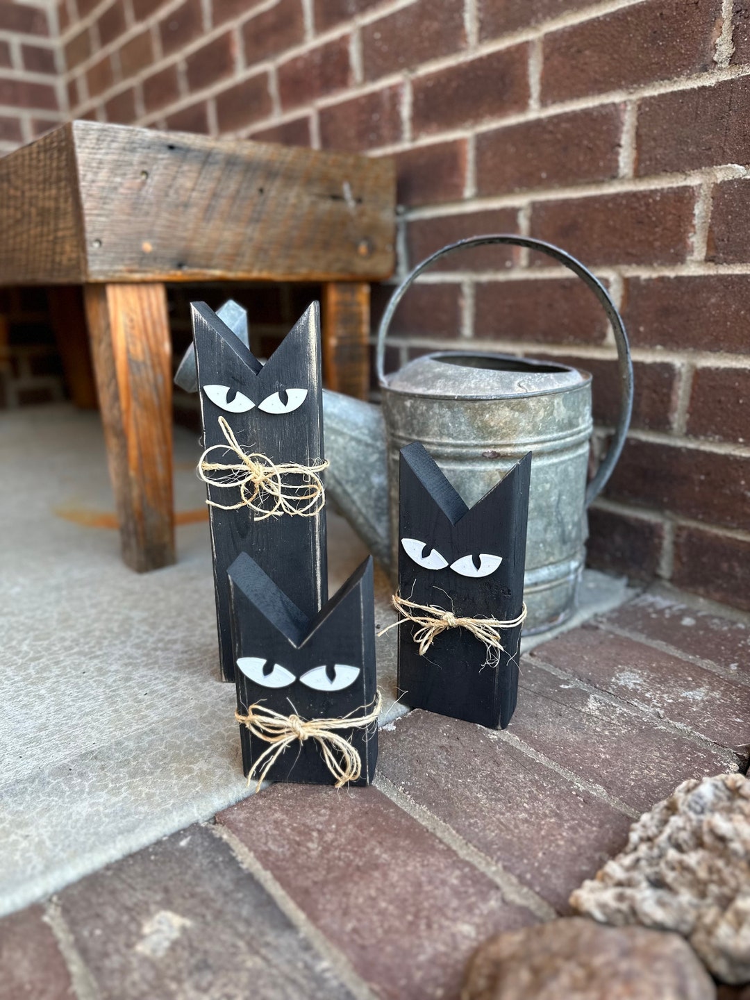 Halloween Black Cat Halloween Decorations Front Porch Decor Cute