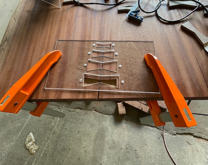 Classic Bow Tie Inlay Acrylic Router Template Butterfly Template 1 - Etsy