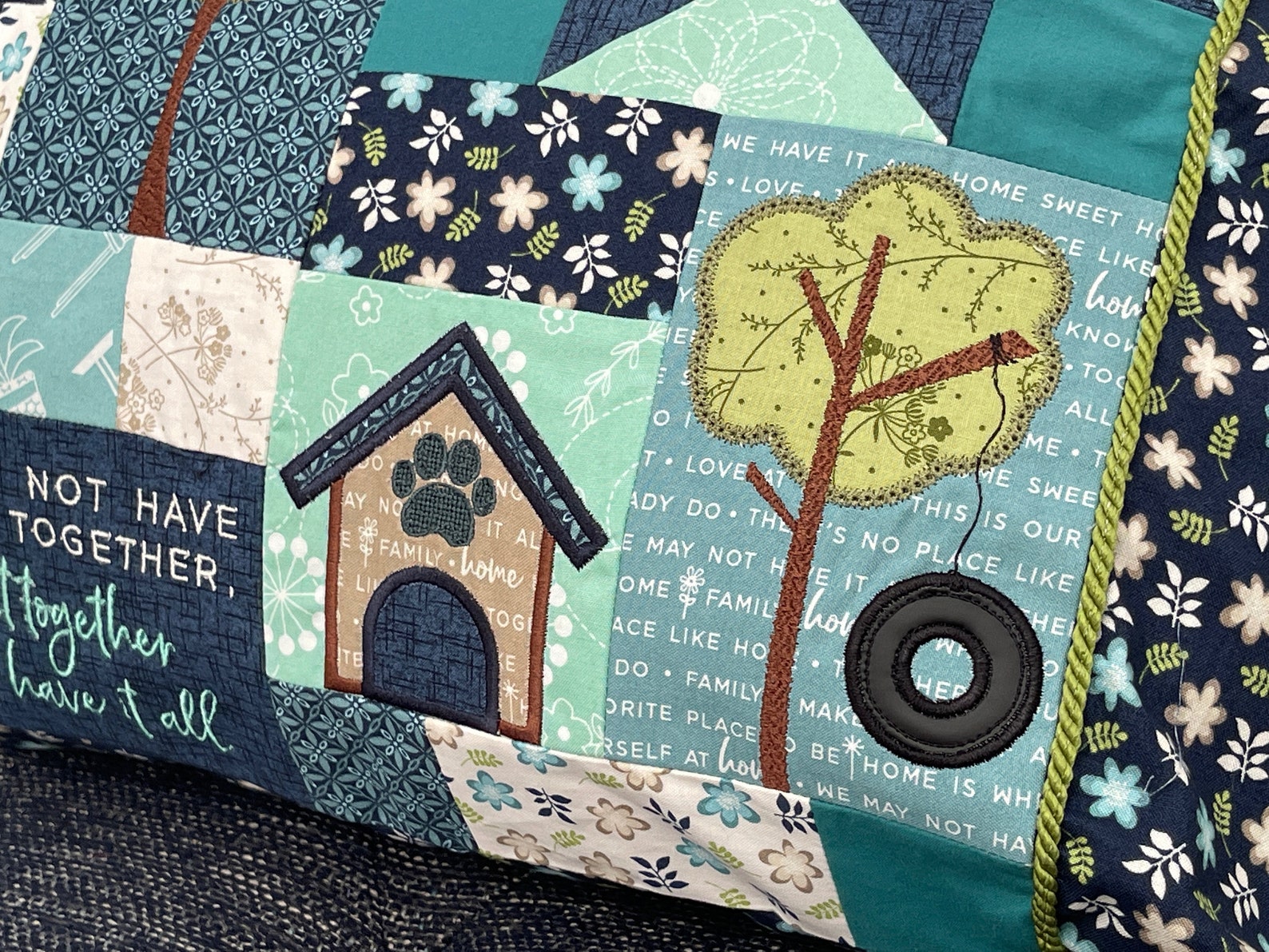 Make Yourself at Home Bench Pillow Pattern (includes 1 Original ...