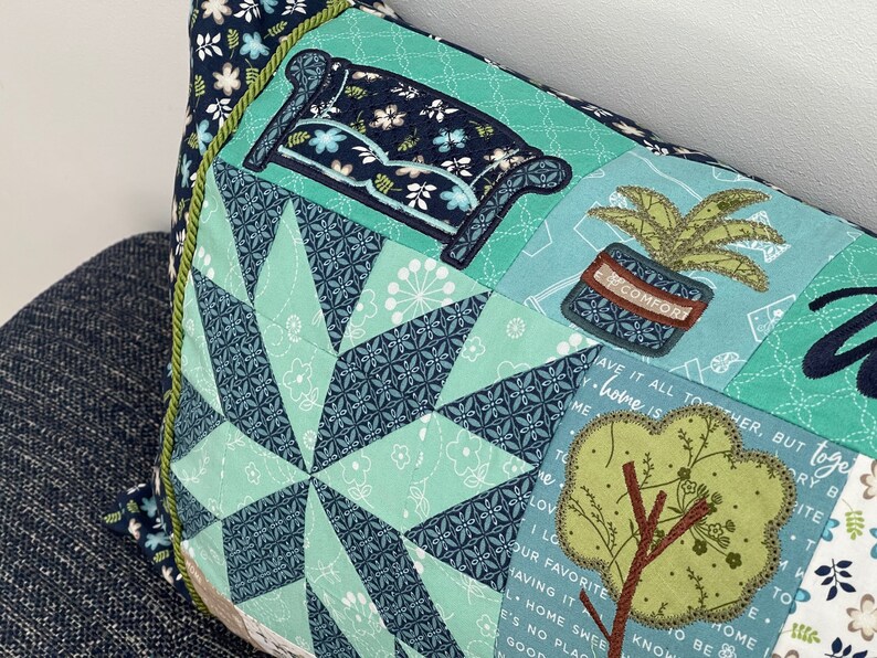 Make Yourself at Home Bench Pillow Pattern - Etsy