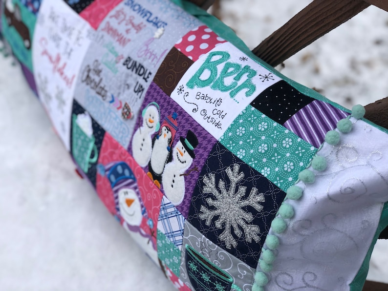 Winter Bench Pillow Pattern (pattern Only) - Etsy