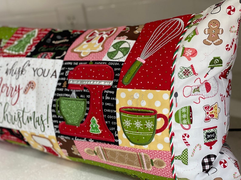 We Whisk You a Merry Christmas Bench Pillow Pattern (pattern Only) - Etsy