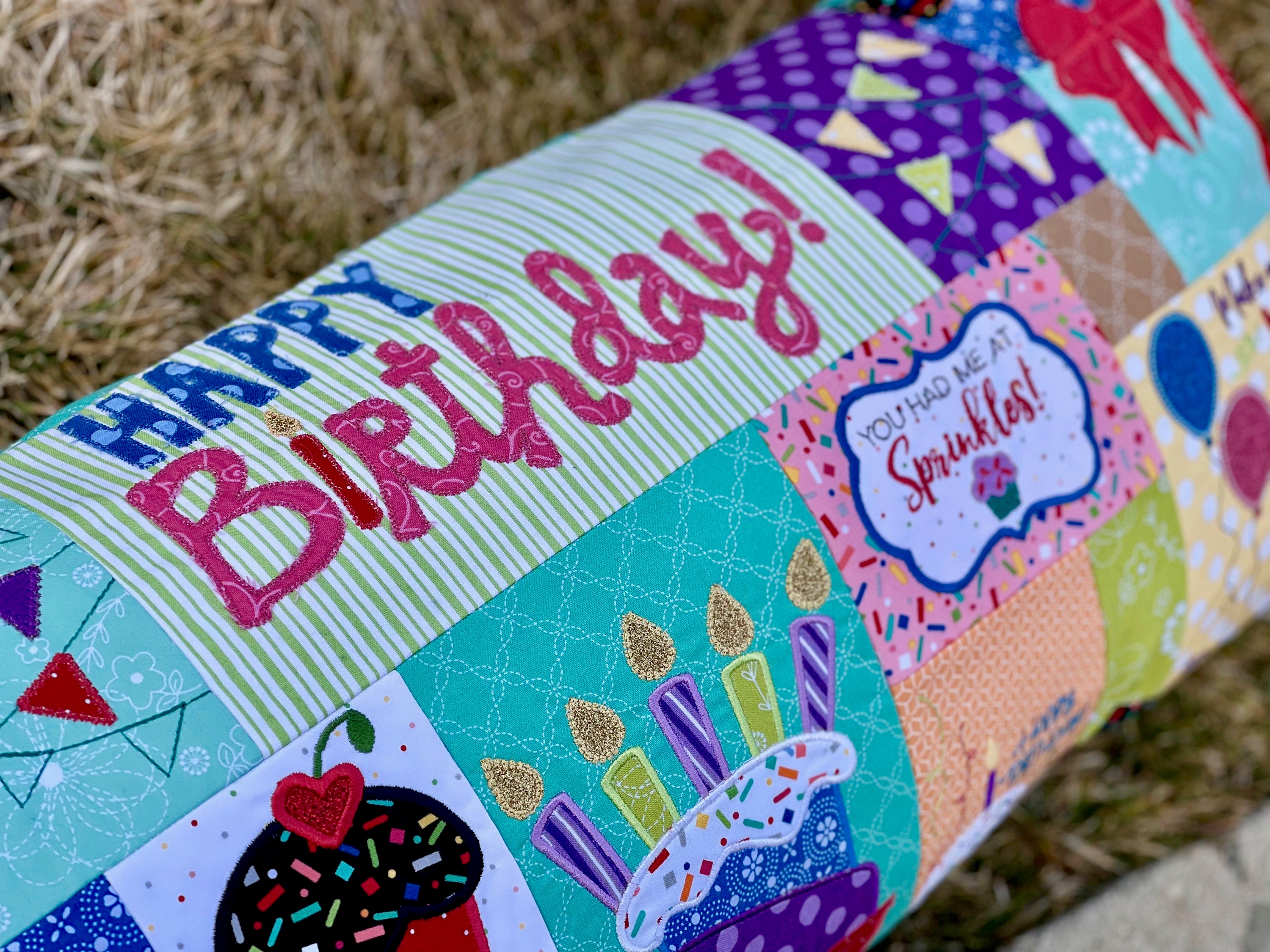 Birthday Bench Pillow Pattern (pattern Only) - Etsy