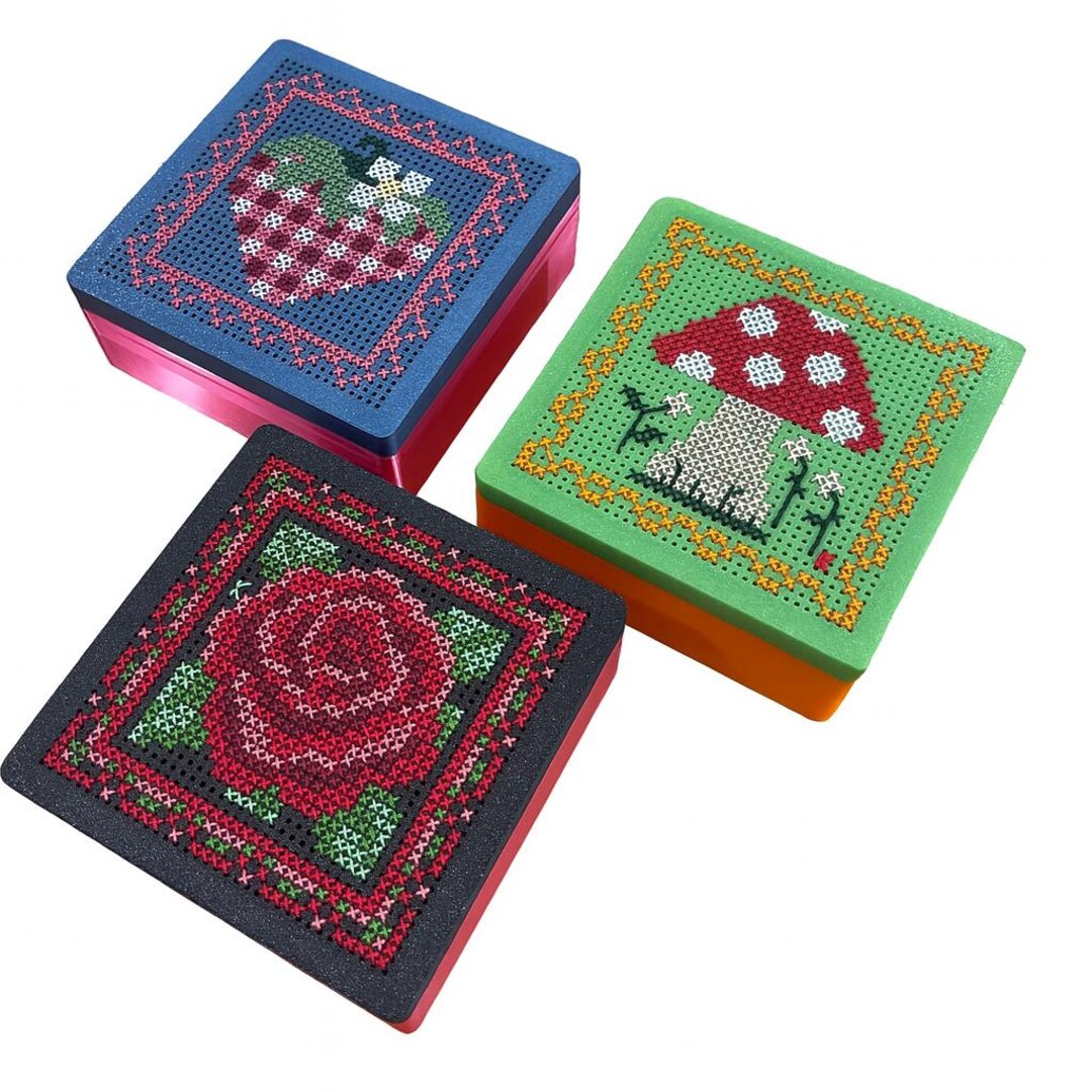 Stitch & Store Cross Stitch Keepsake Box - Etsy
