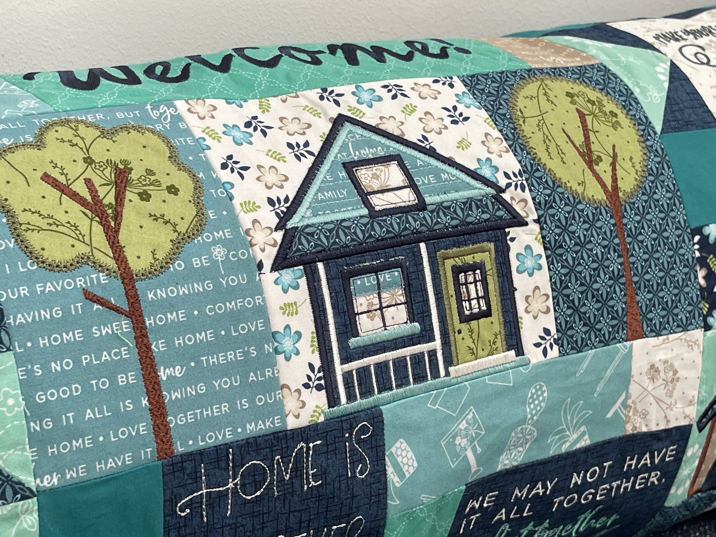 Make Yourself at Home Bench Pillow Pattern - Etsy