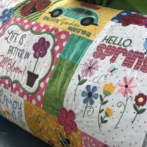 Spring Bench Pillow Pattern (pattern Only) - Etsy