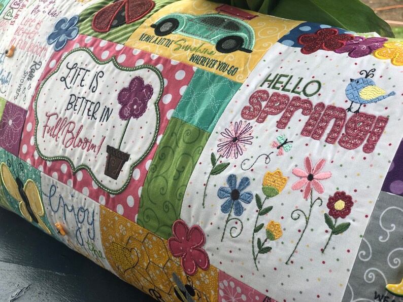 Spring Bench Pillow Pattern (pattern Only) - Etsy