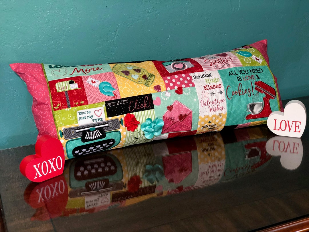 Valentine Bench Pillow Pattern (pattern Only) - Etsy