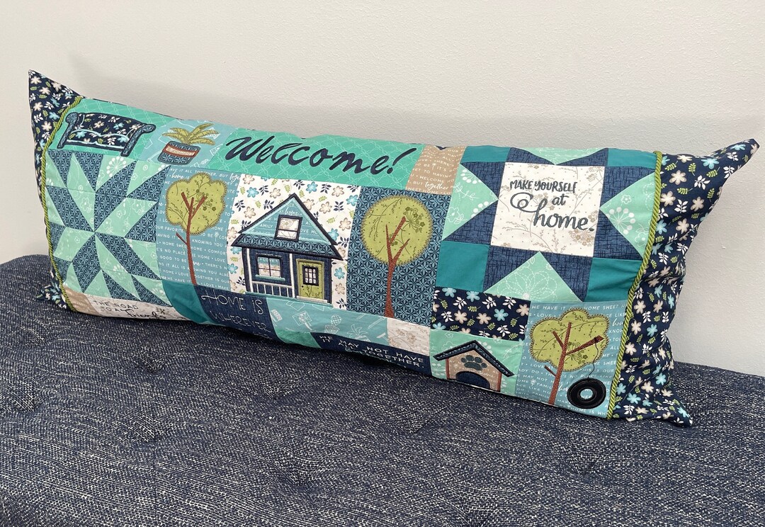 Make Yourself at Home Bench Pillow Pattern (includes 1 Original ...