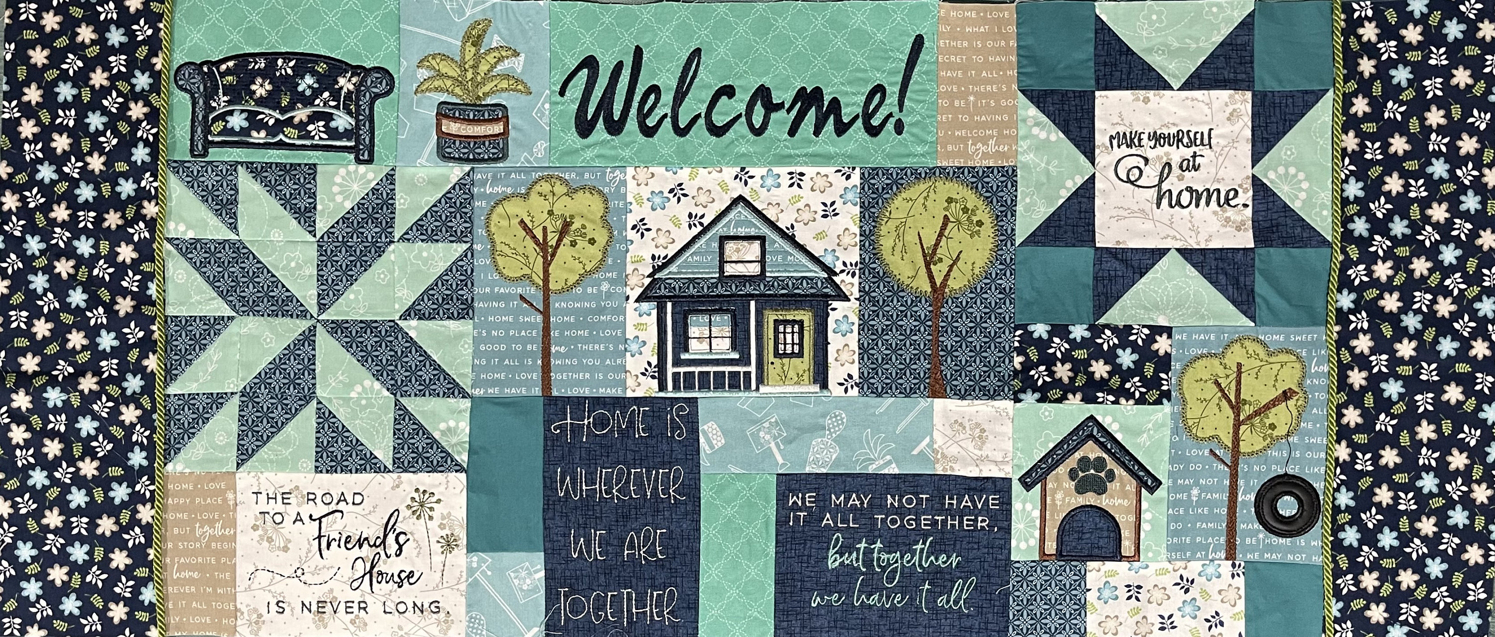 Make Yourself at Home Bench Pillow Pattern - Etsy