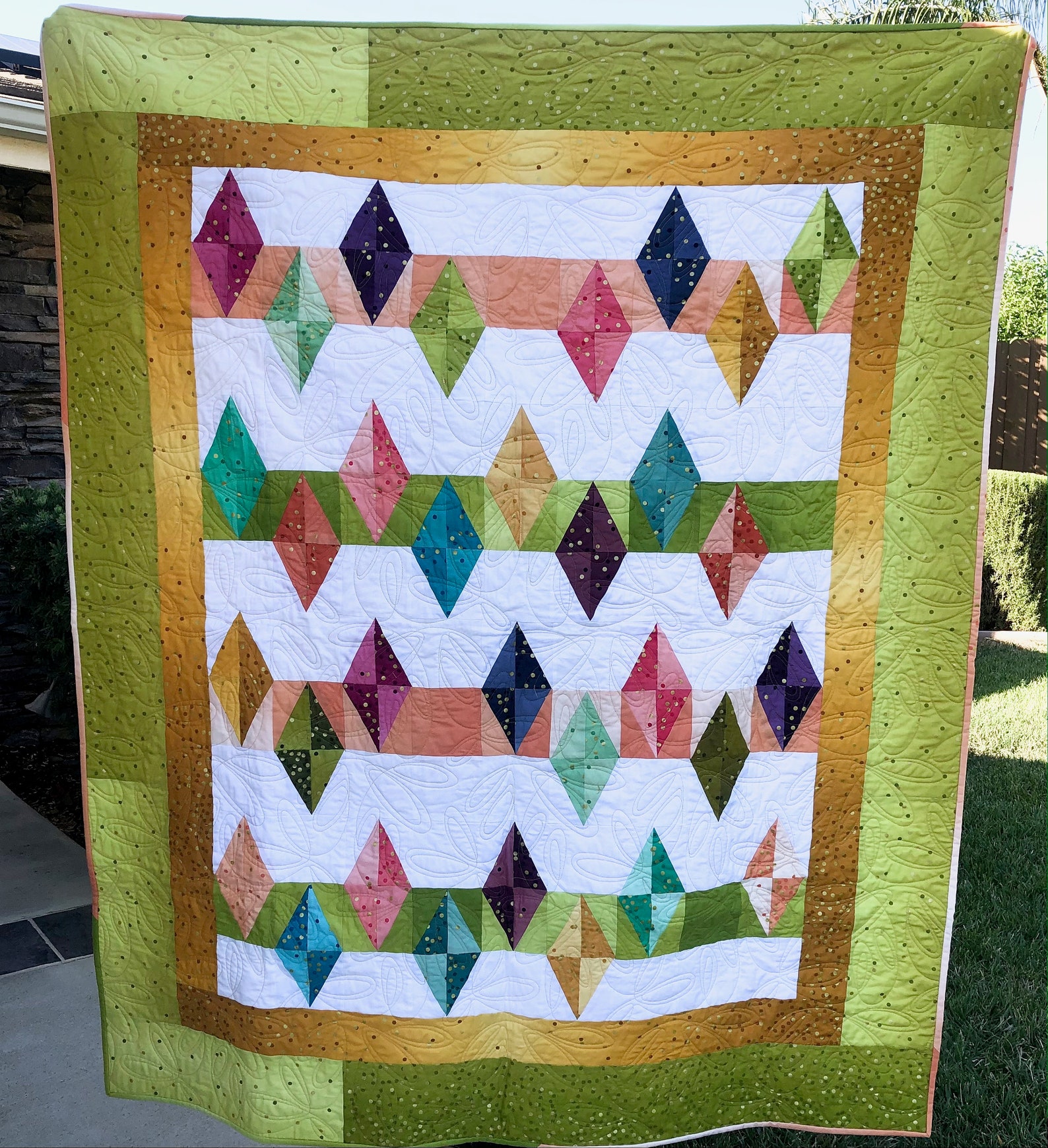 Diamond Quilt Pattern - Etsy