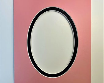 Double Oval Mat - Etsy