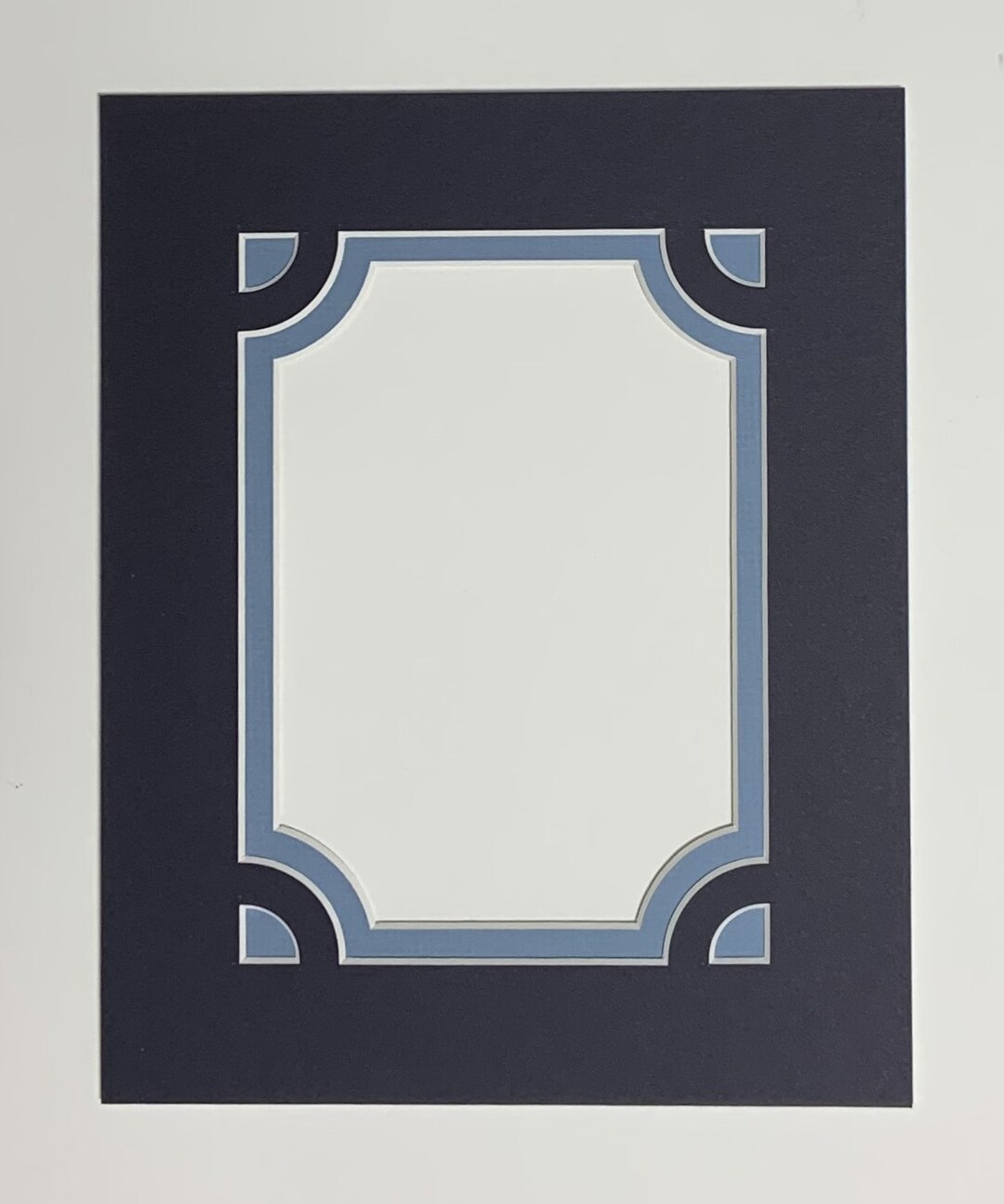 11x14 Classic Corners Double Layer Photo Mat - Etsy