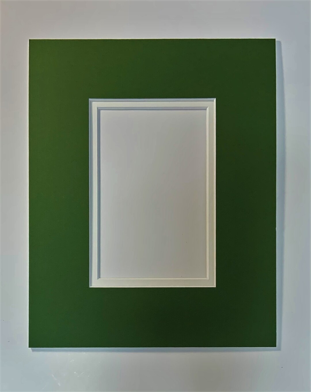 8.5 X 11 Double Photo Mat - Standard Rectangle Cut - Etsy