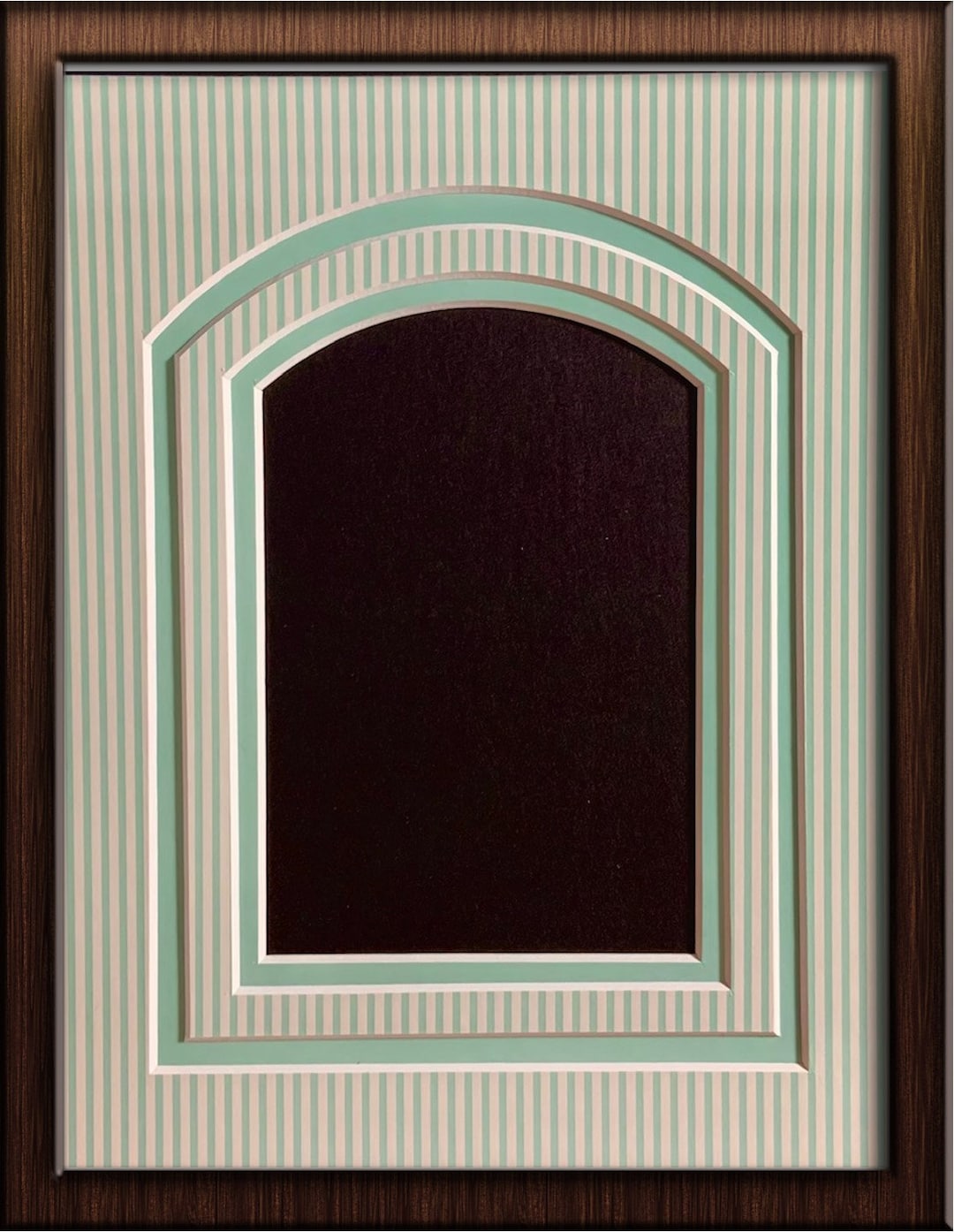 Arched Open Groove Insert - Double Layer Photo Mat - MANY Options - Etsy