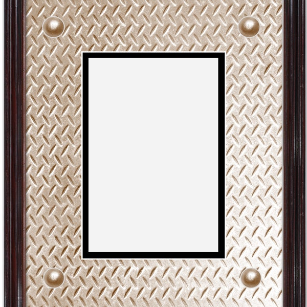 Diamond Plate Picture Frames - Etsy
