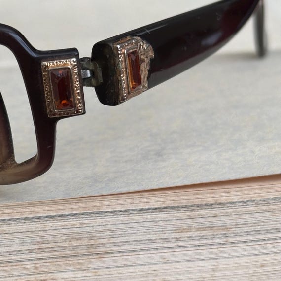 Rare VERSACE tortoise shell glasses, vintage Versace,… - Gem