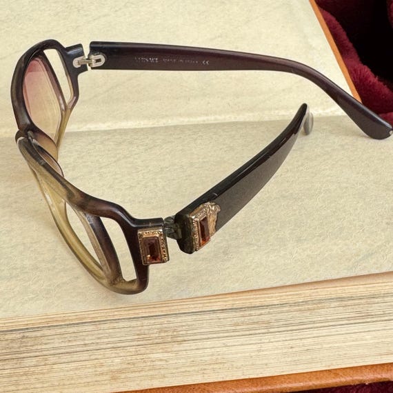 Rare VERSACE tortoise shell glasses, vintage Versace,… - Gem