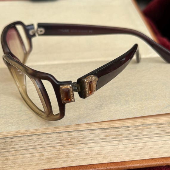 Rare VERSACE tortoise shell glasses, vintage Versace,… - Gem