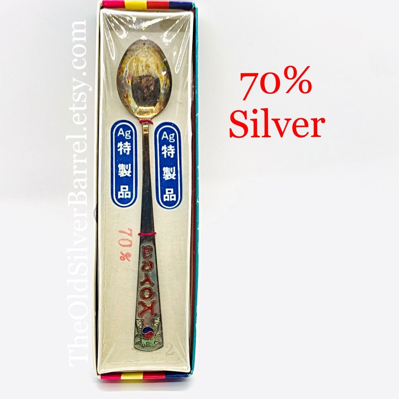 Korean Silverware Set - Etsy