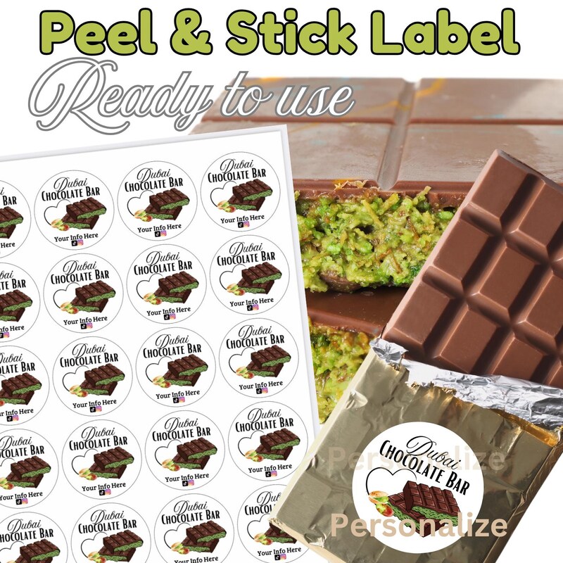Dubai Sticker Labels - Etsy