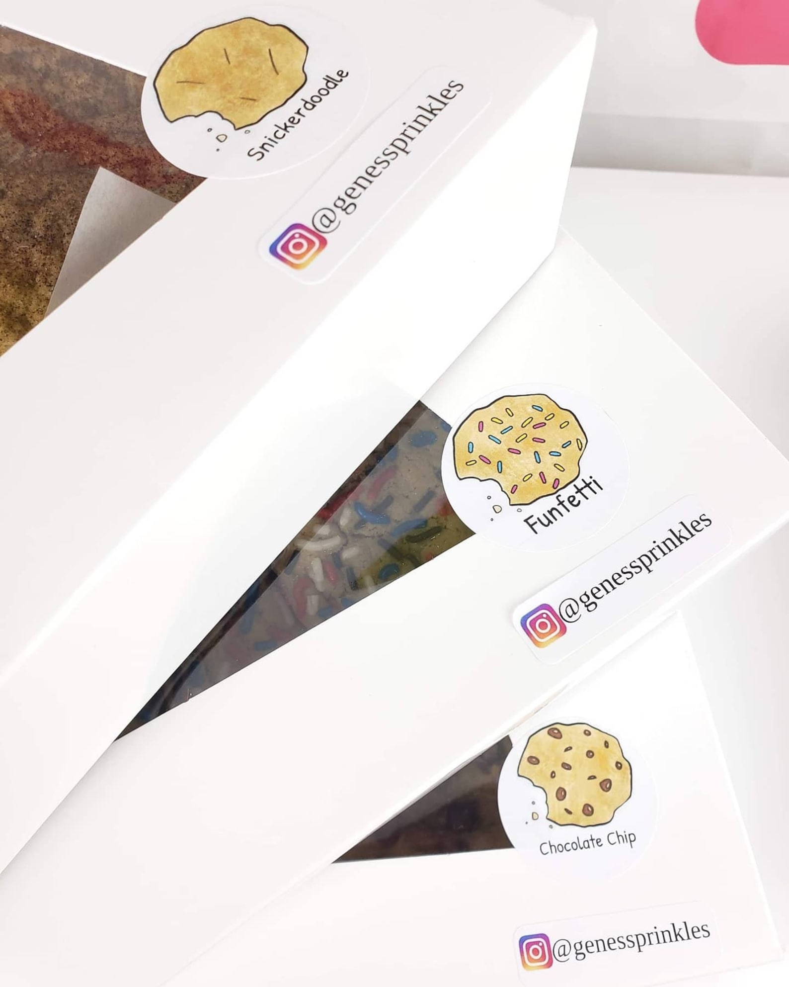 Cute Cookie Flavor Stickers / Custom Cookie flavor stickers - Etsy.de