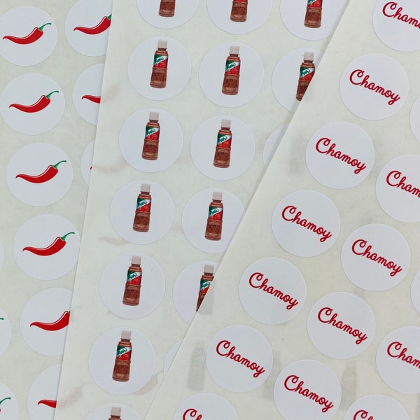 Chamoy Stickers - Etsy