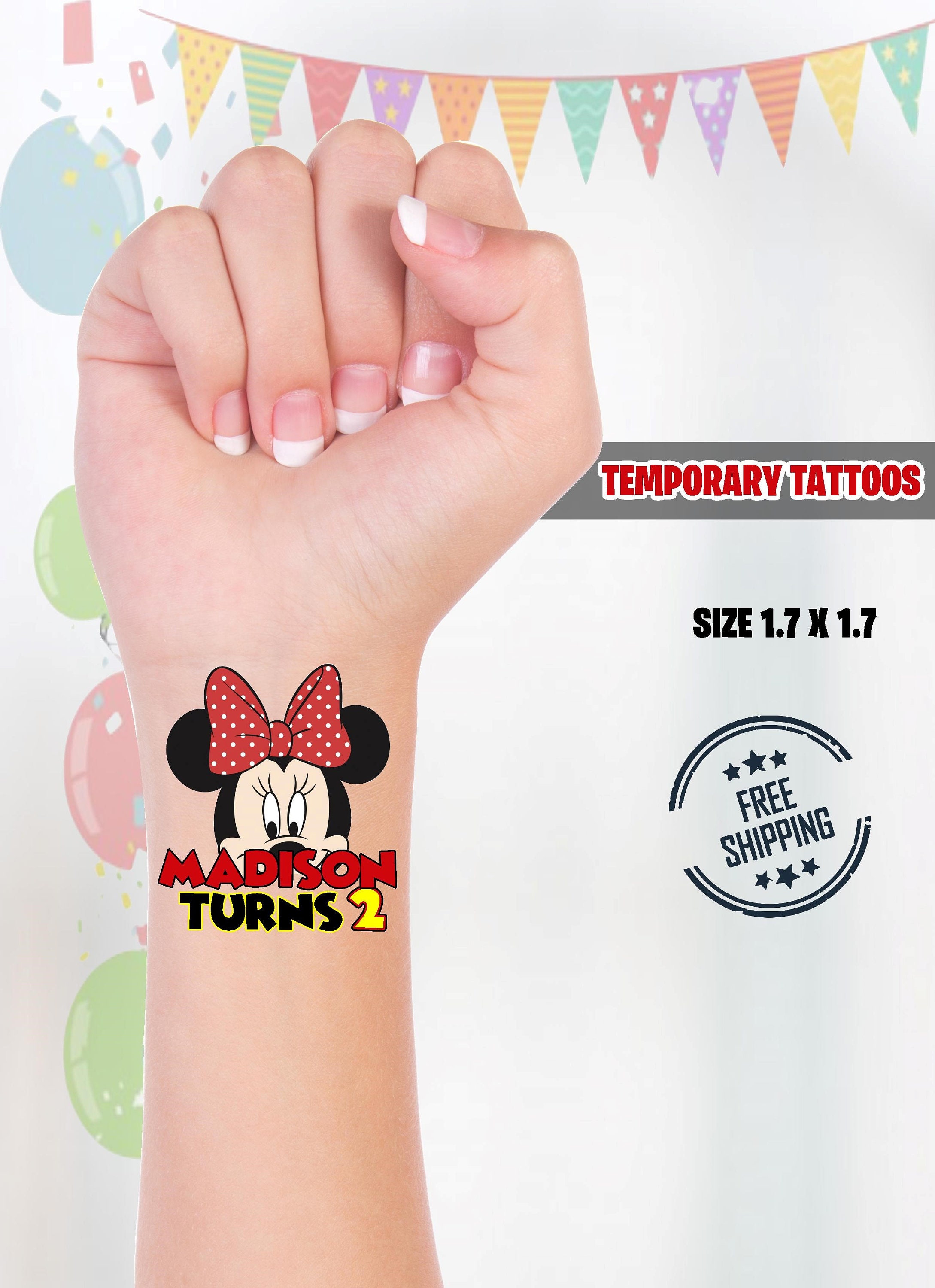 Minnie Mouse Tattoos With Names