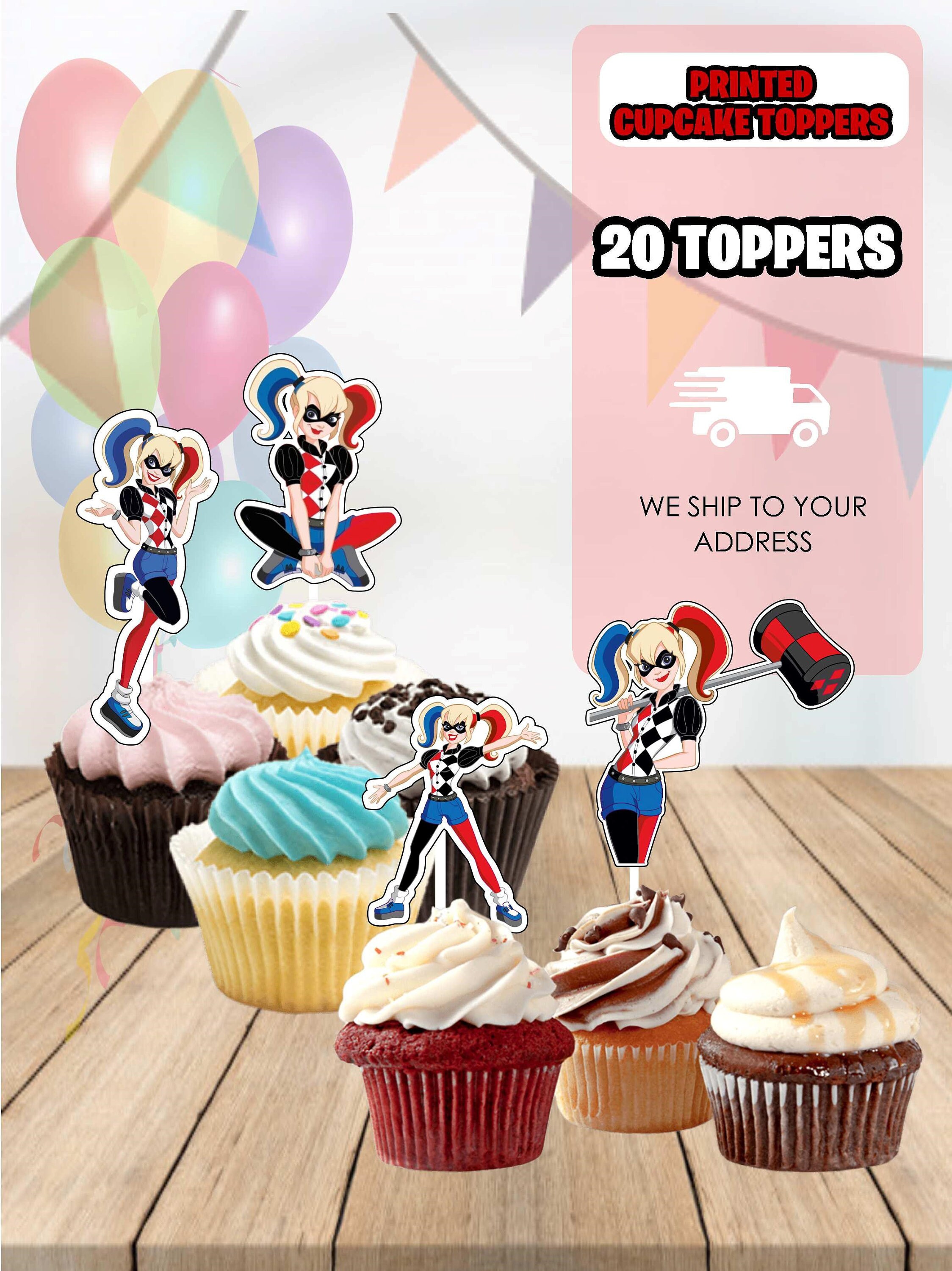 Kids Birthday Cupcake Topper Personalized Cupcake Topper - Etsy