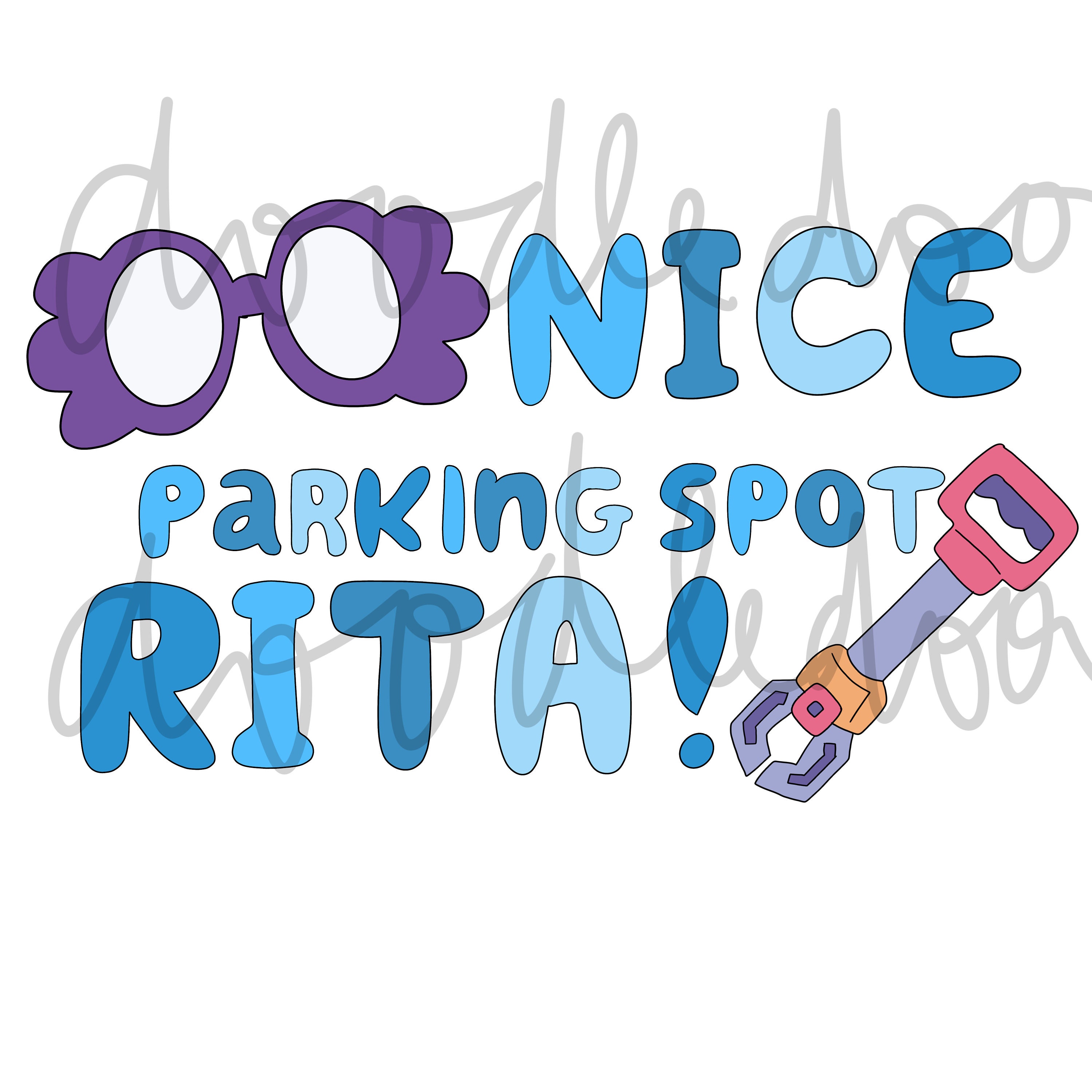 Bluey Rita Png - Etsy Ireland