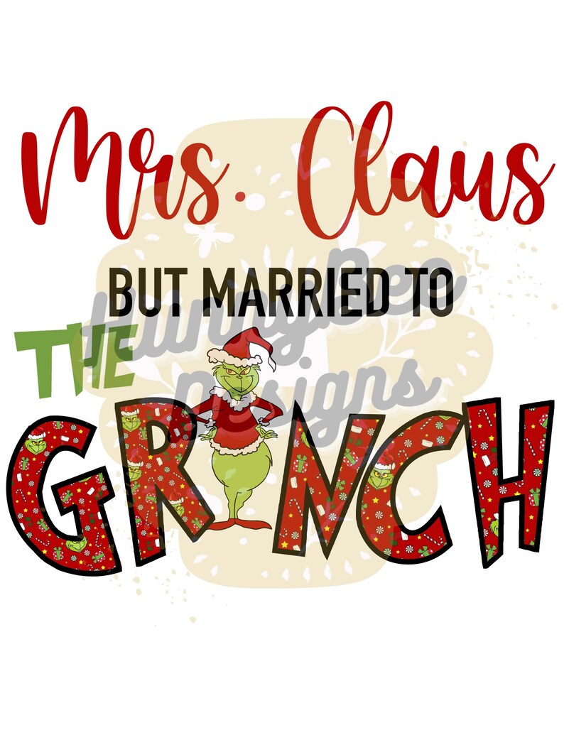 Married to the Grinch - Etsy
