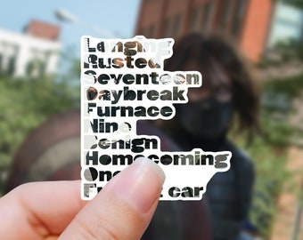 Winter Soldier Trigger Words Decal - Etsy