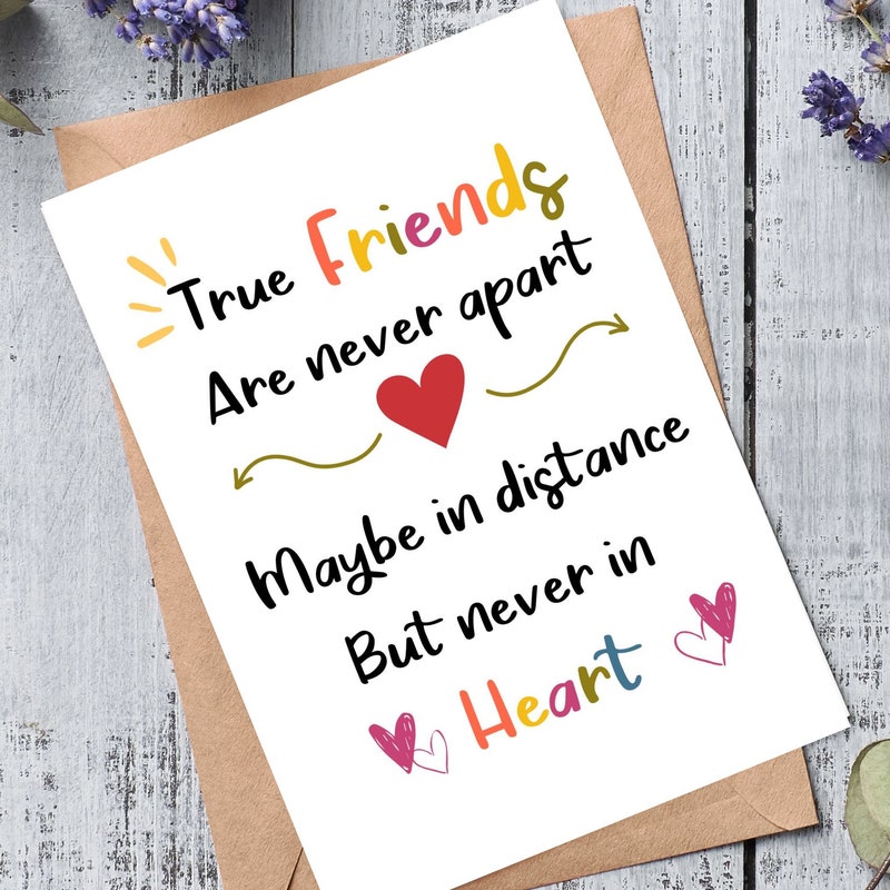 Best Friend Card - Etsy