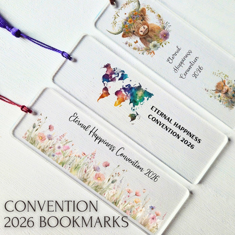 JW Convention Bookmark 2026 Eternal Happiness, International Convention ...
