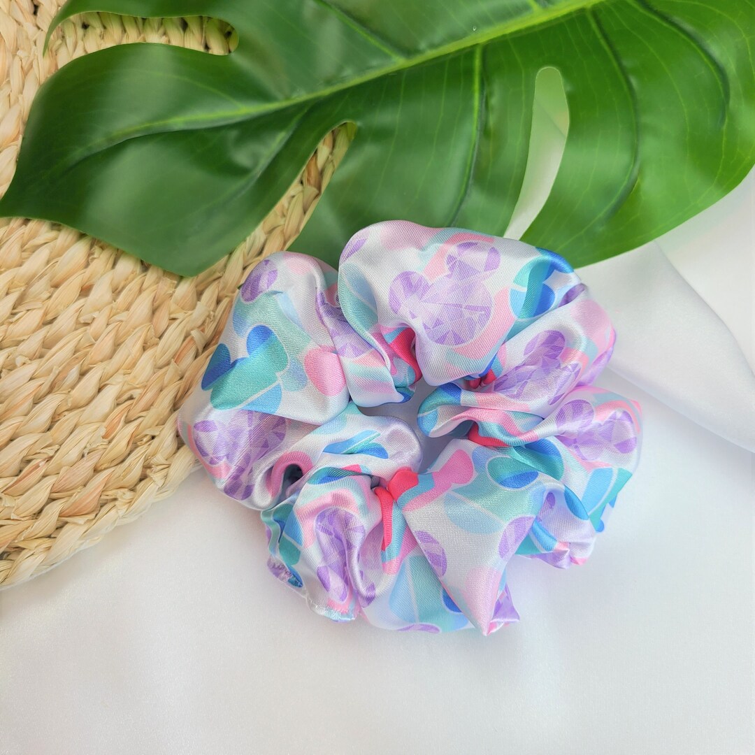 Disney World Walls Satin Scrunchie | Satin Scrunchie | Disney Hair ...