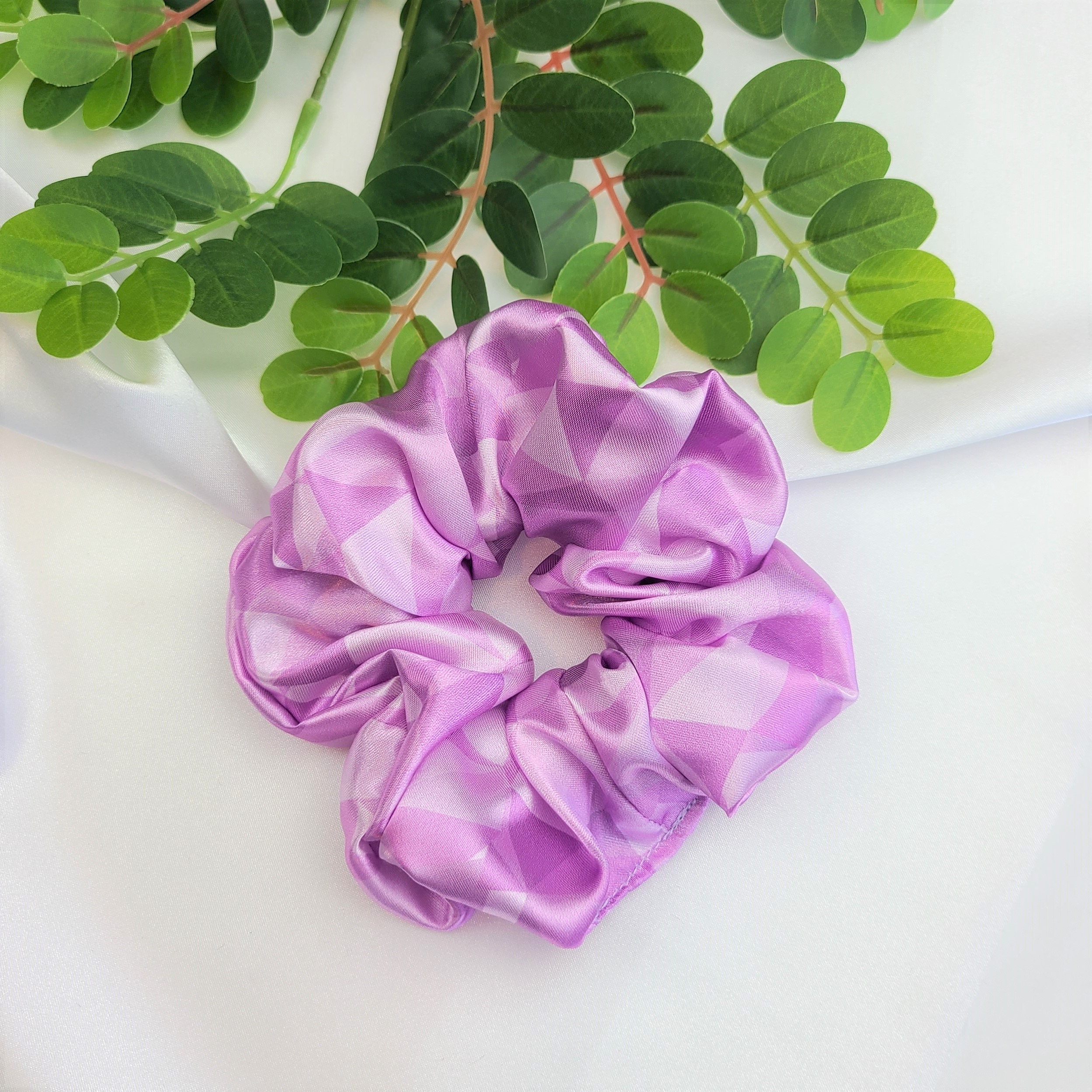 Purple Wall Satin Scrunchie | Disney Hair Accessory | Disney Trip Gift ...